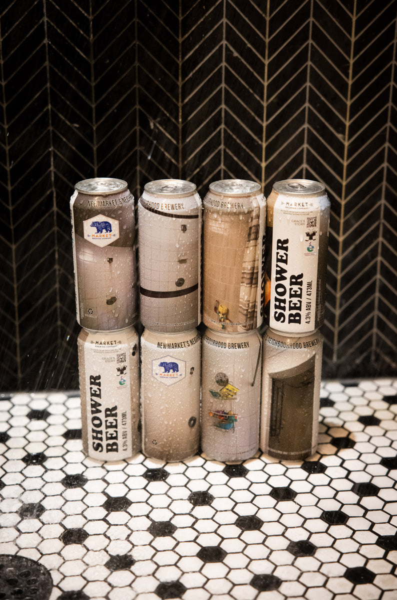 The Return of Shower Beer & It's Giving Back! – Market Brewing Company