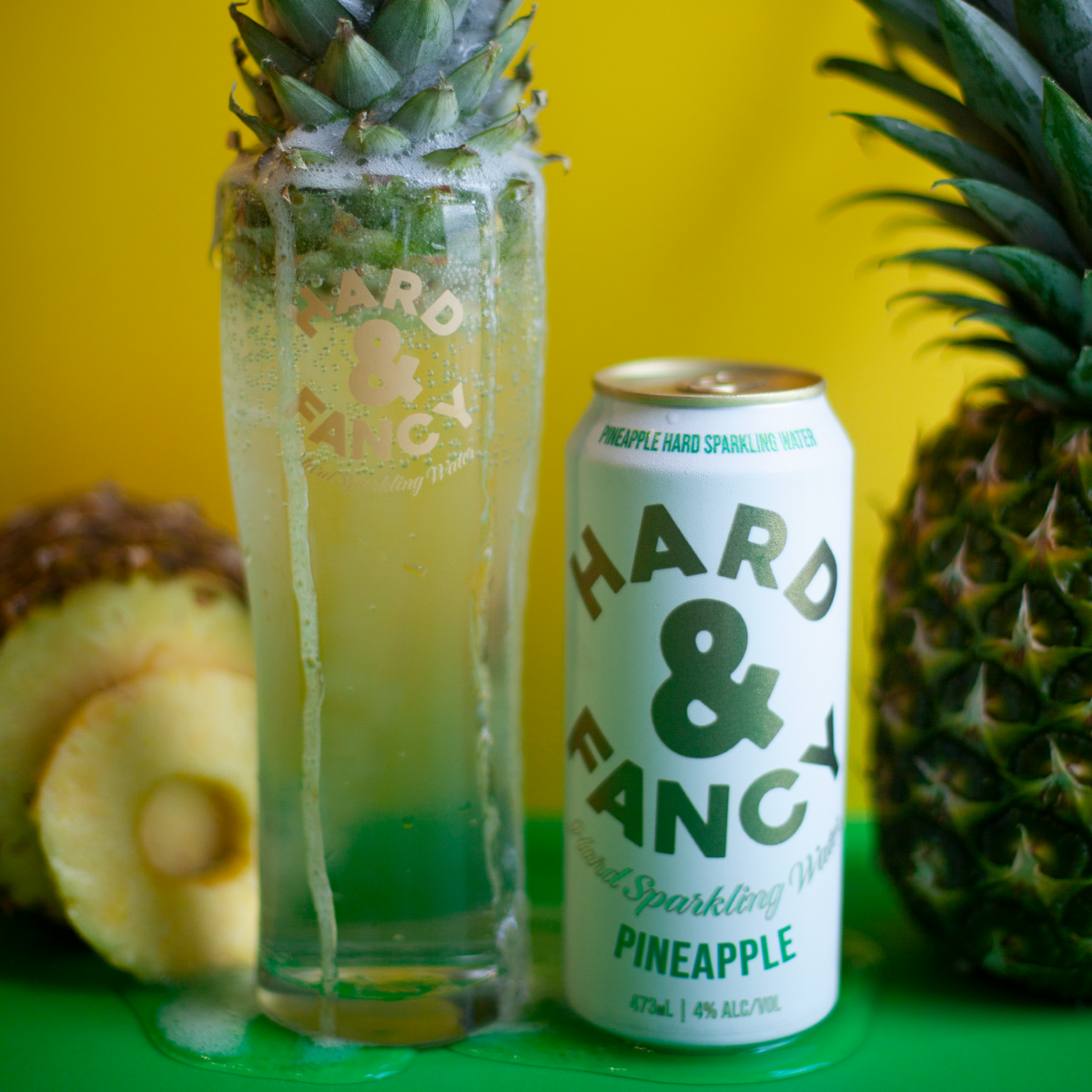Hard & Fancy - Pineapple (4%) x24 Case $75 – Market Brewing Company
