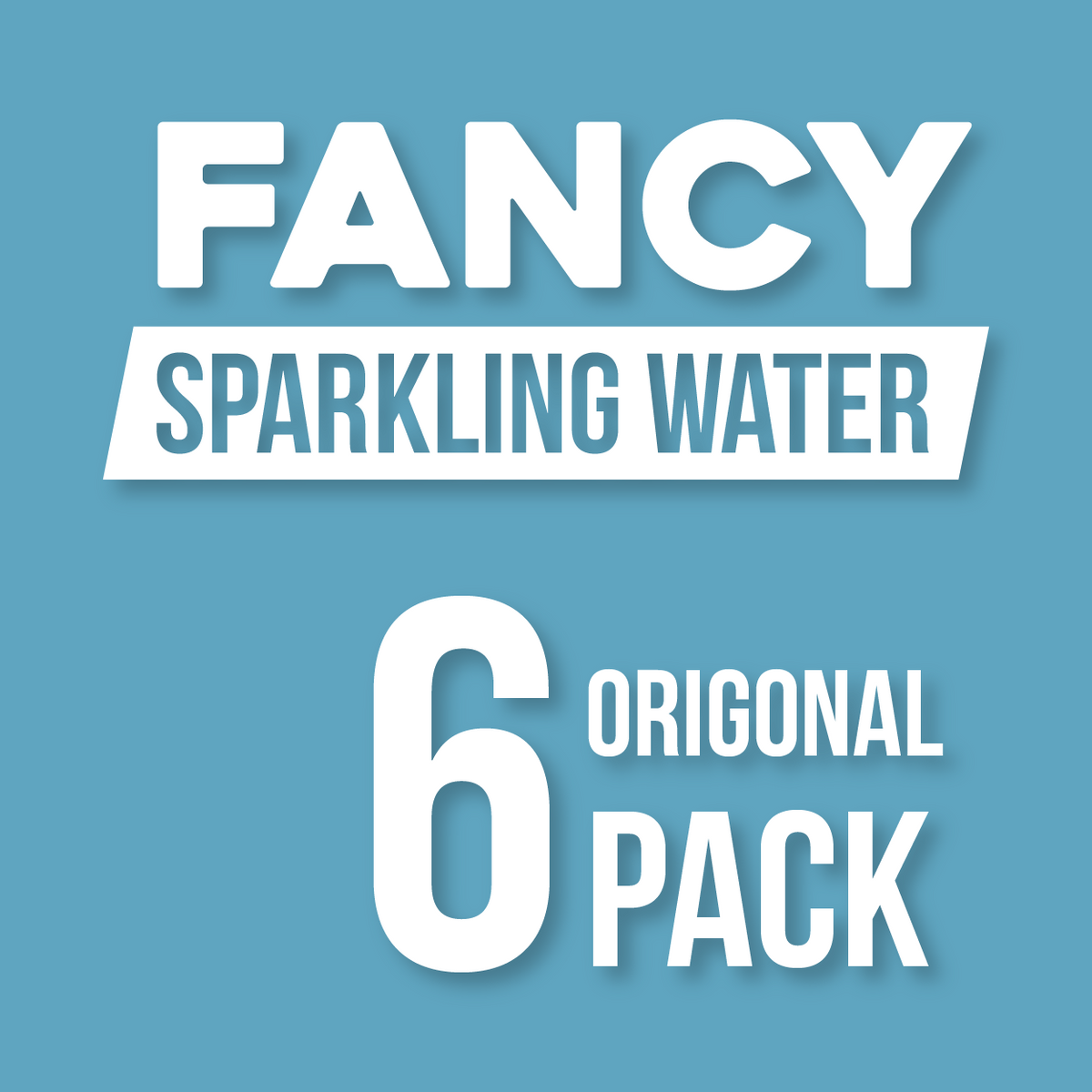 Fancy Sparkling Water - Natural (0%) – Market Brewing Company